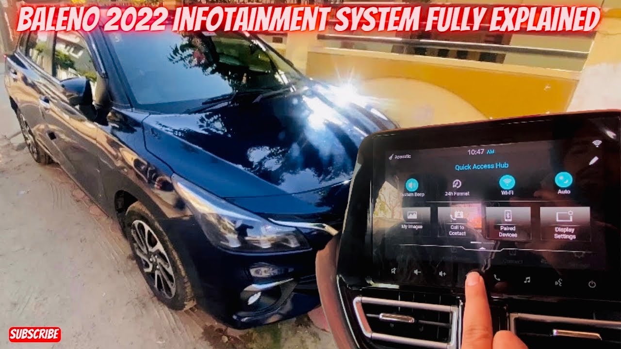 BALENO 2022 Infotainment System Fully Explained👌 - Infotainment Of New ...