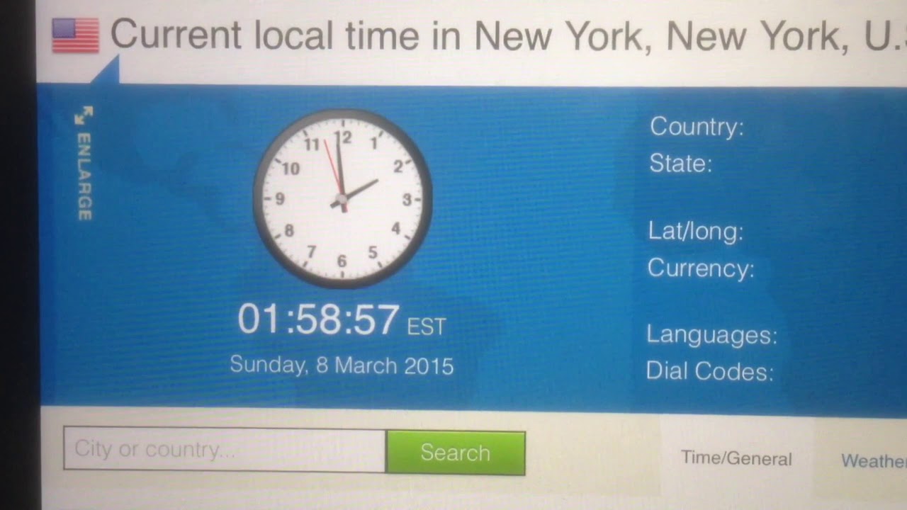 DST Starts - YouTube