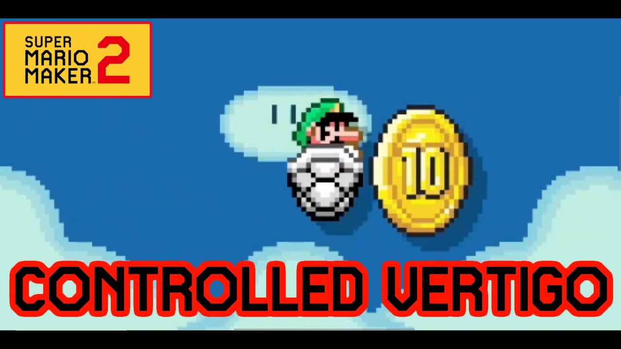 [Super Mario Maker 2] ☆TDM☆ - Controlled Vertigo [short kaizo] - YouTube
