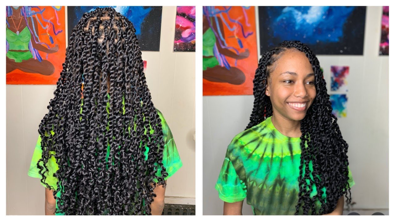 Passion Twists Tutorial The Boho Babe Inspired Youtube