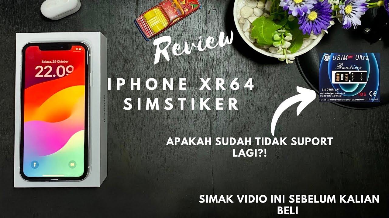 Review Iphone XR SIMSTIKER | apakah sekarang sudah tidak suport lagi ...