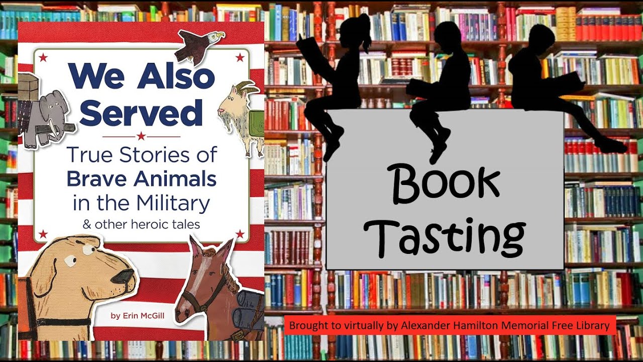 Book Tasting: We Also Served - YouTube