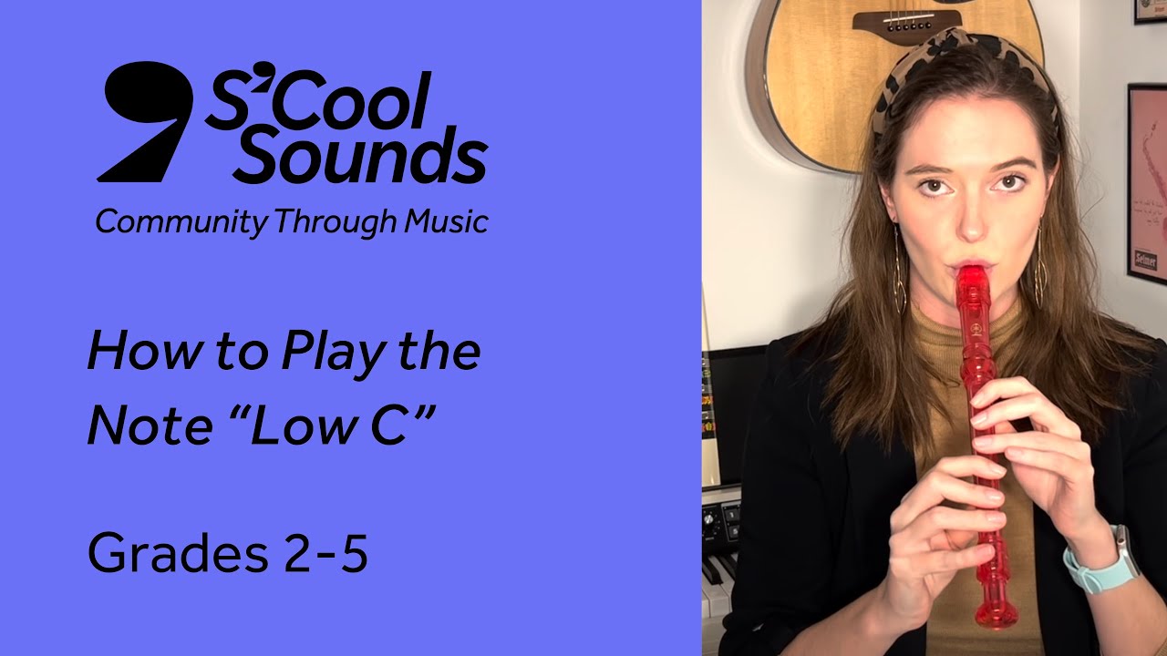 How To Play The Note "Low C" - YouTube