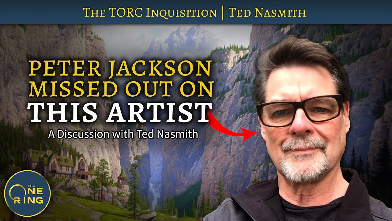 Peter Jackson MISSED OUT! Talking Tolkien with Renowned Artist Ted ...