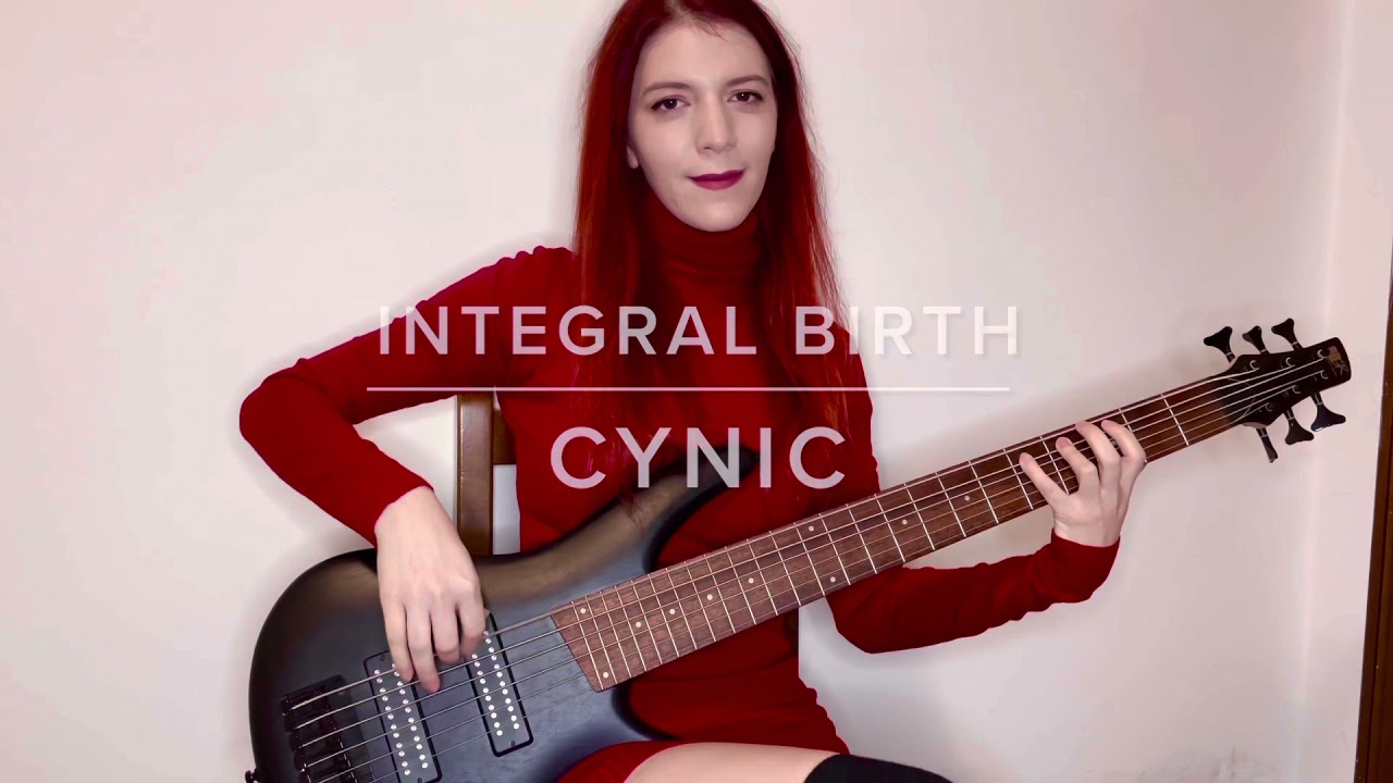 Cynic - Integral Birth (Bass Cover) short tribute to Sean Malone - YouTube