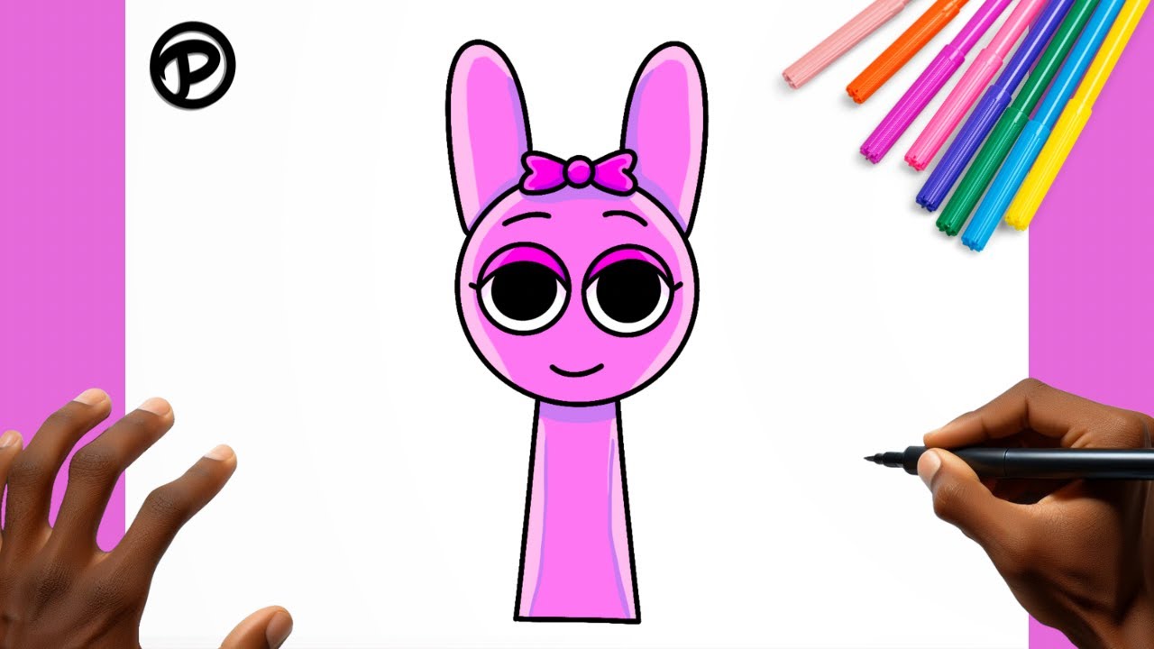 COMO DESENHAR A PRINKI DE INCREDIBOX SPRUNKI - YouTube