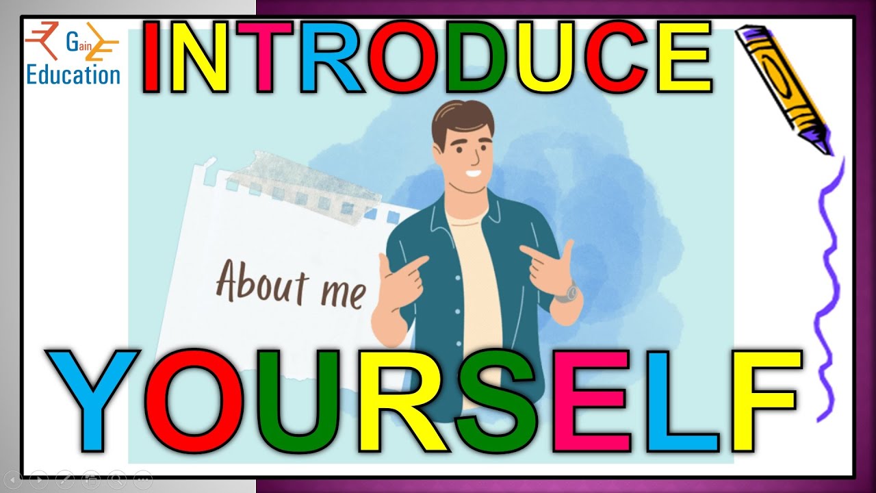 self introduction in english for college students | self introduction ...