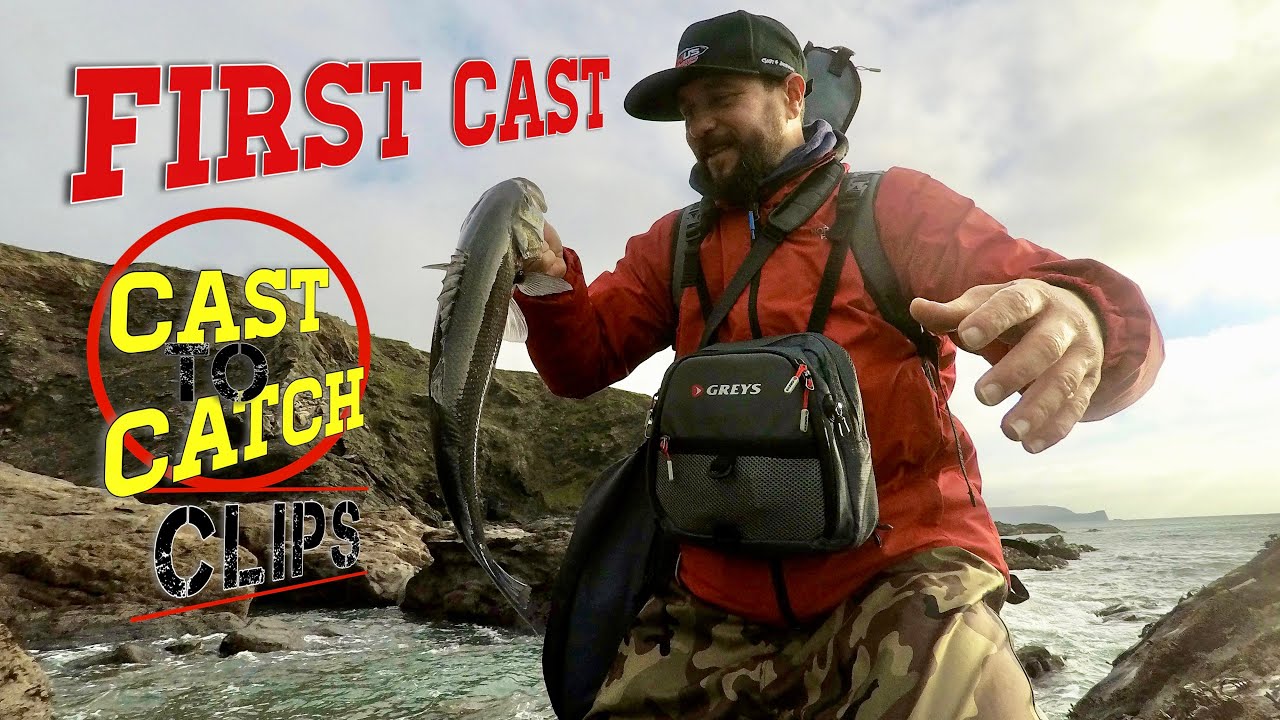 First Cast | Cast To Catch Clips | Out For A Cast | Sea Fishing Uk # ...