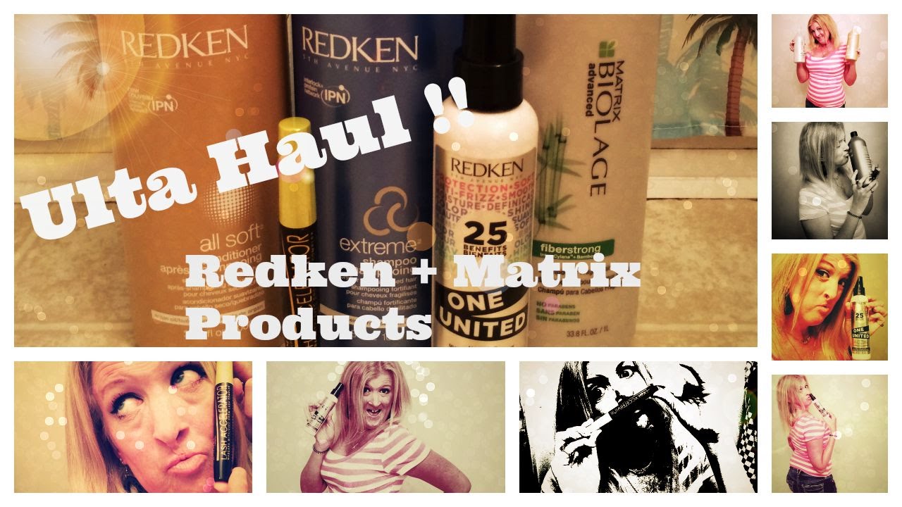 Ulta Haul !! Redken + Matrix Products - YouTube