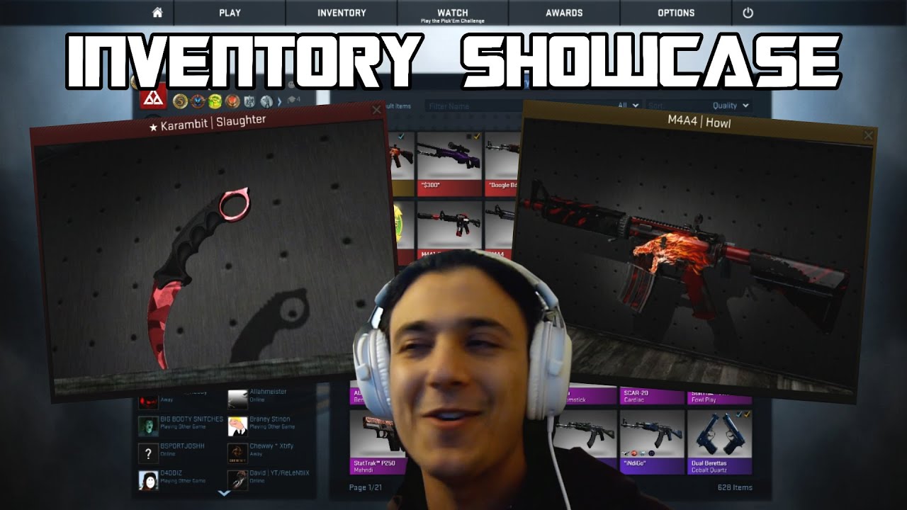 CS GO INVENTORY SHOWCASE 8!!! "Wery Pupple, Howling DOGS, And ...