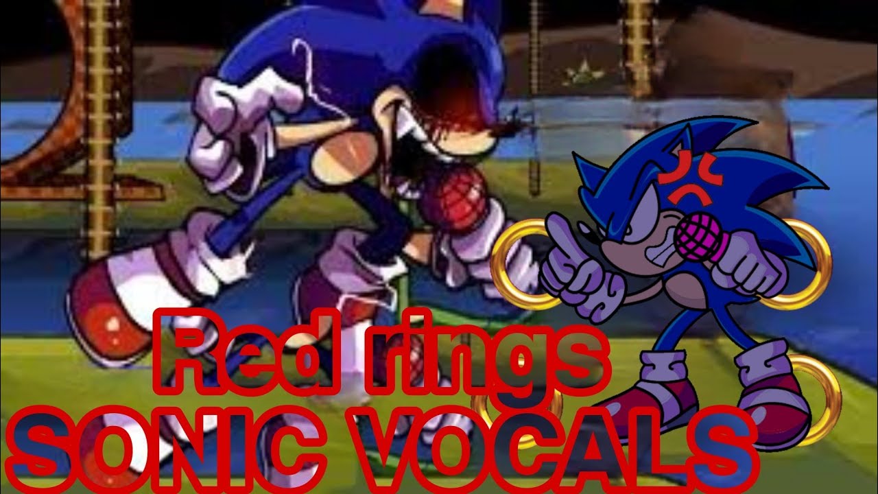 Red rings Sonic Sing it / FNF Vs sonic.exe 3.0 - YouTube