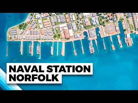 Inside The World's BIGGEST Naval Base - Naval Station Norfolk