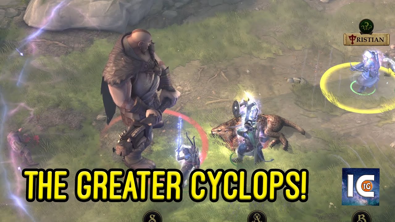 THE GREATER CYCLOPS Pathfinder Kingmaker Part 142 Blind, First Play ...