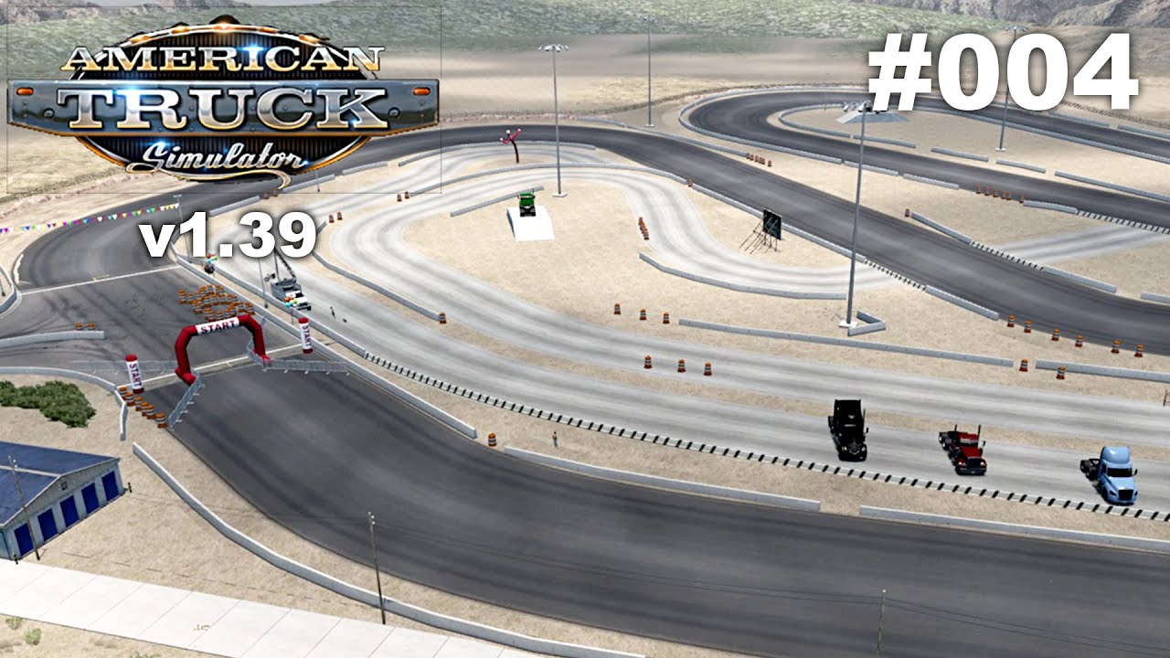 ATS | 004 | Discovered the racetrack in Tucson | Kenworth T680 - YouTube