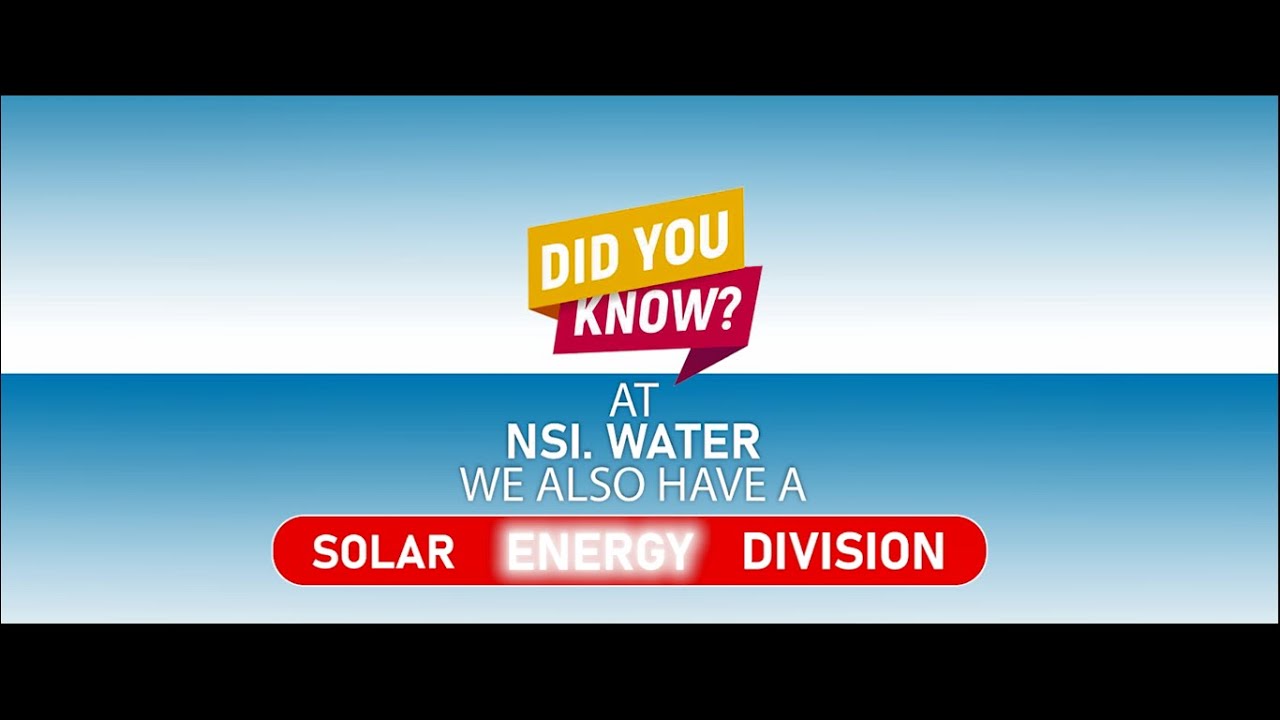 NSI Solar @ NSI Water in Uganda - YouTube