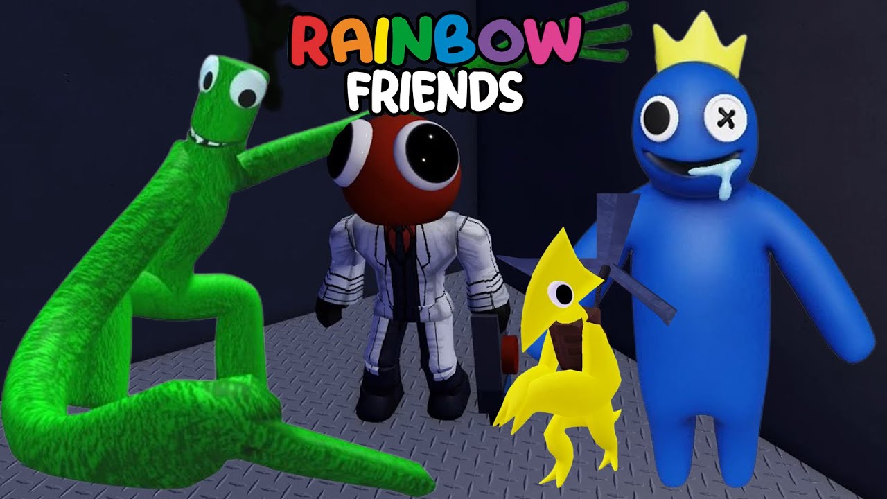 Rainbow Friends Gameplay 7 Roblox - YouTube