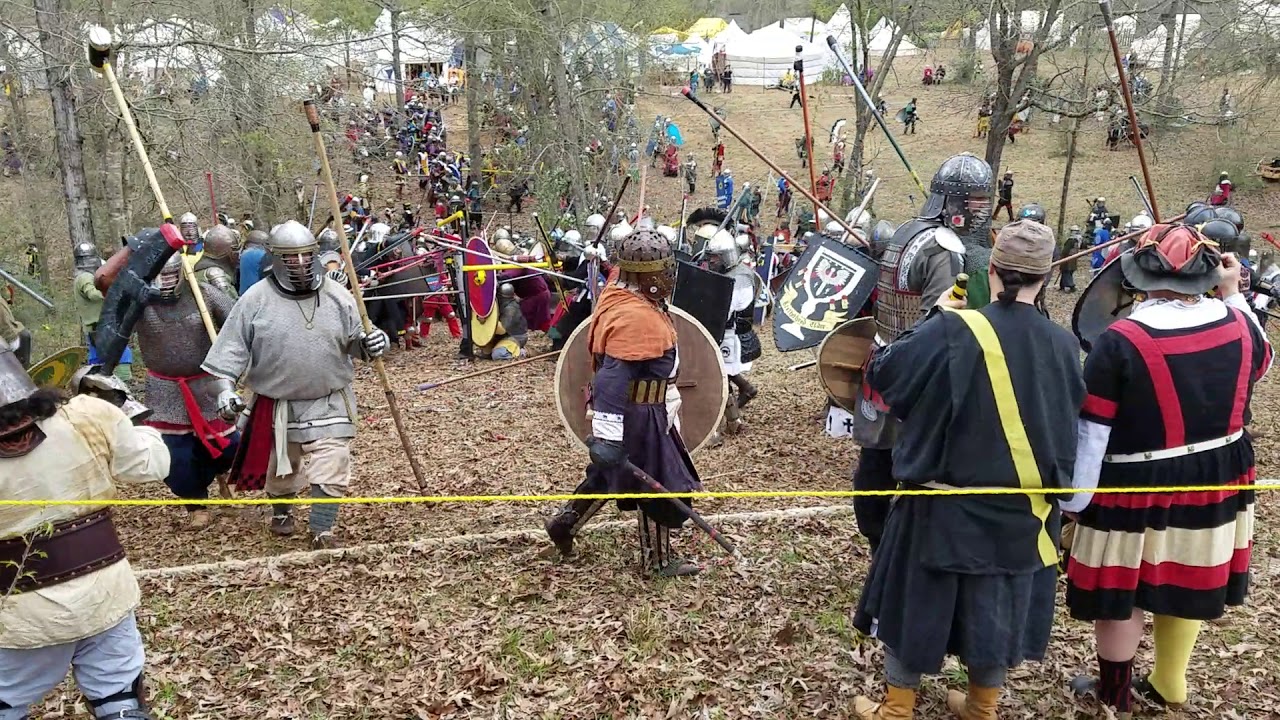 SCA GULF WARS - Ravine Battle 2 - 3/13/18 - YouTube