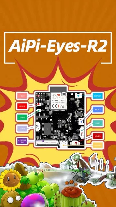 🤩Use AiPi-Eyes-R2 to play Plants vs. Zombies! Love it!!! #aithinker #iot #diyprojects - YouTube