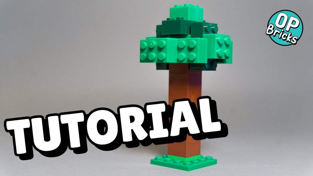Lego Minecraft Baum | Landschaft gestalten | Anleitung zum Nachbauen ...