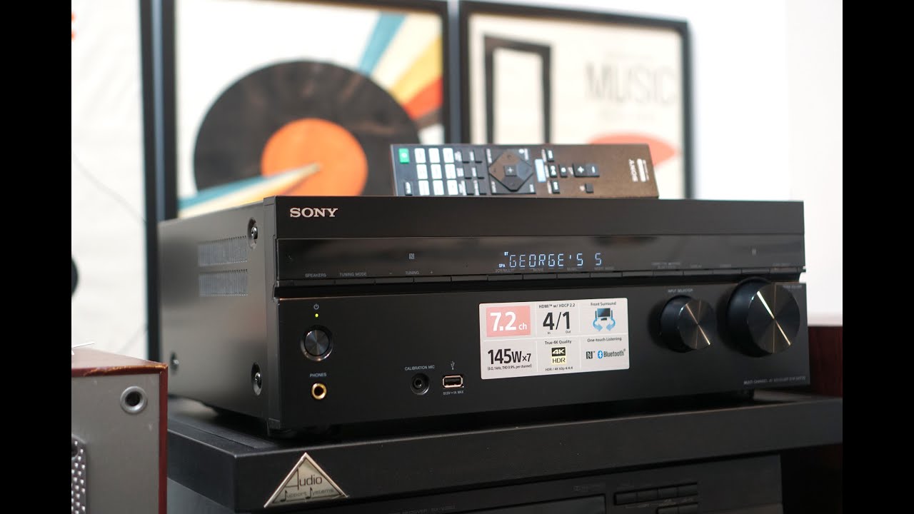 Sony STR-DH770 7.2 channel Receiver with Bluetooth, 4K, HDMI & Remote ...