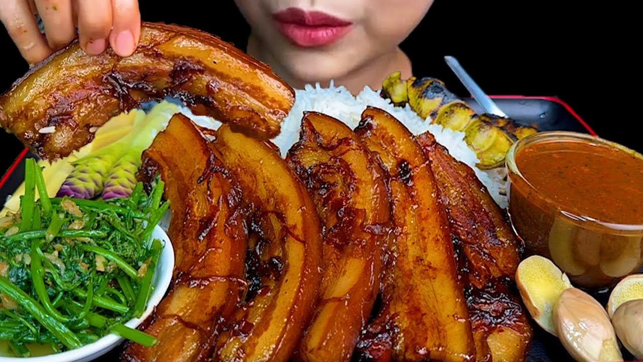 SPICY FOOD||Braised Pork Belly, Spicy Fish Paste, Stink Bean & White ...