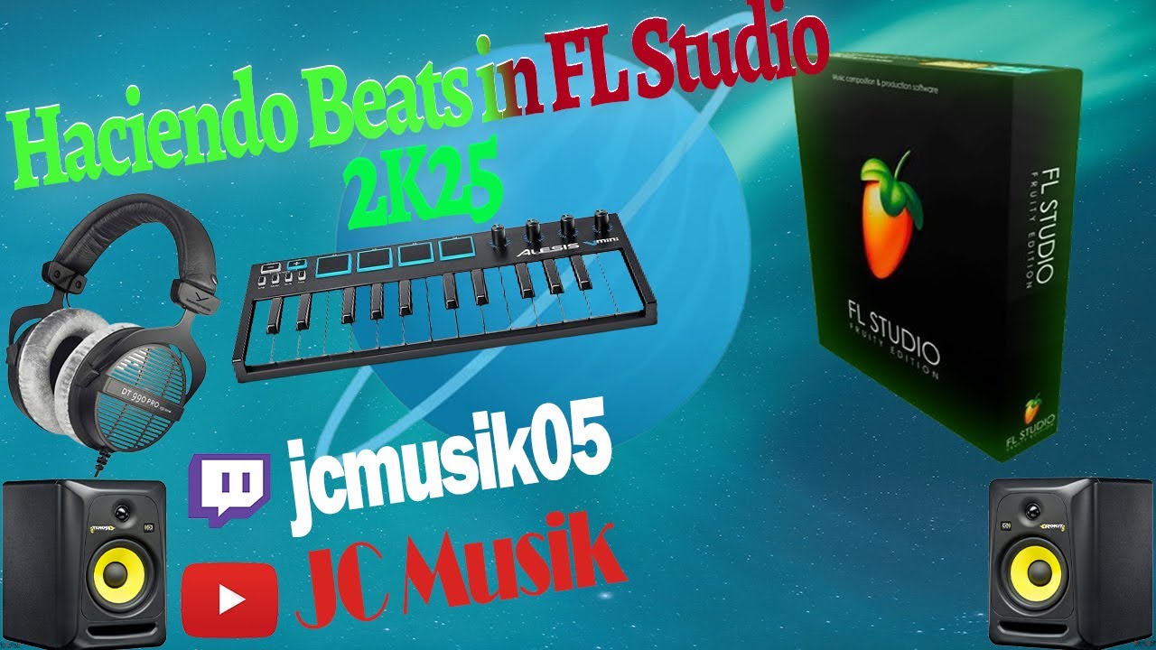 Haciendo Beat 2K25 en FL Studio 25 URANO - YouTube