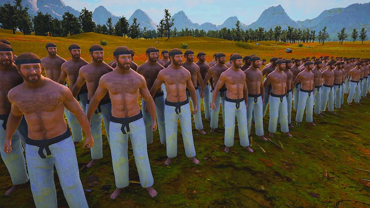 A 1000 Chuck Norris army VS 3 MILLION Orcs ! Ultimate Epic Battle ...