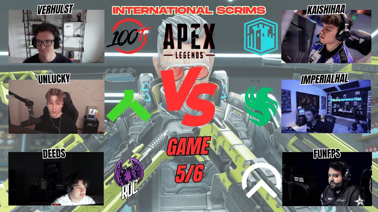 Falcons vs ROC — Hal Mood Explodes 😬| Scrims | Apex Legends - YouTube