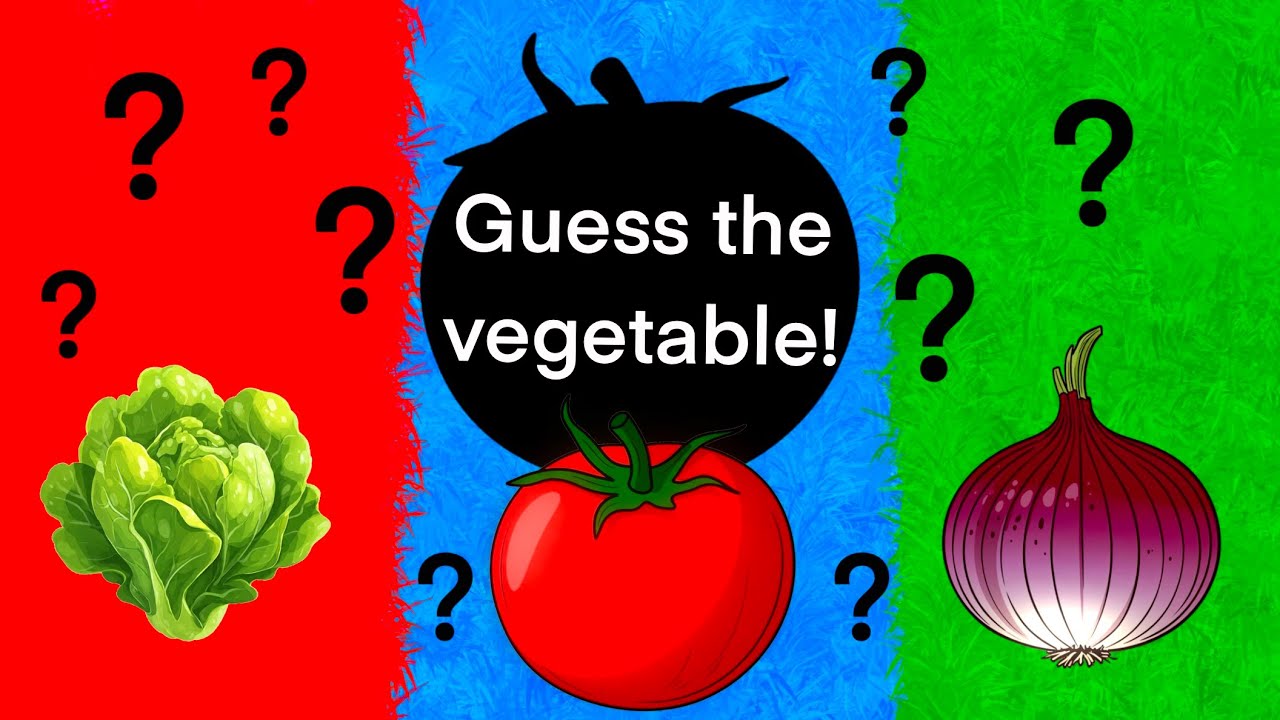 Guess the Vegetable 🥕🥦 | Fun Vegetable Quiz for Kids - YouTube