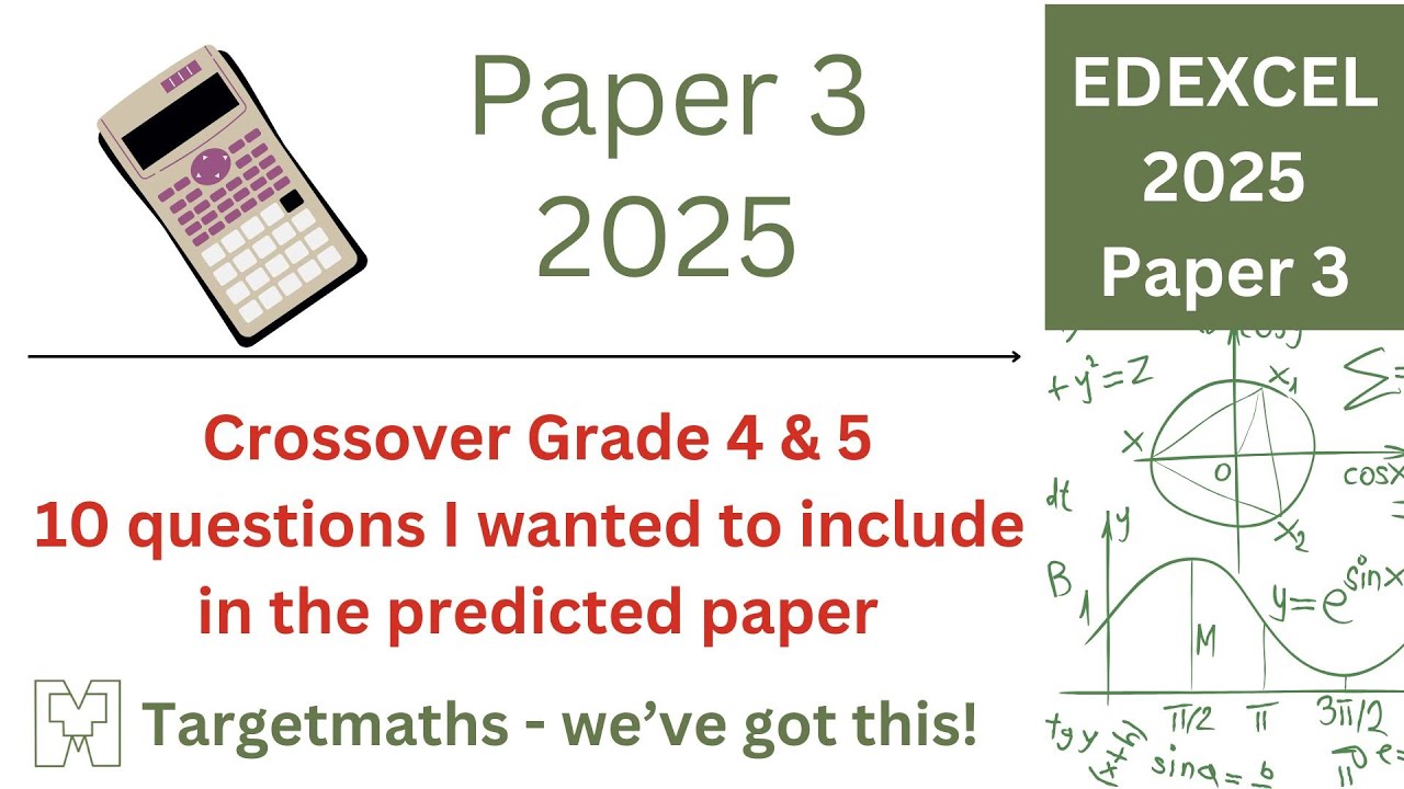 GCSE Maths Predicted Paper 3 Foundation | Summer 2025 | GCSE Maths ...