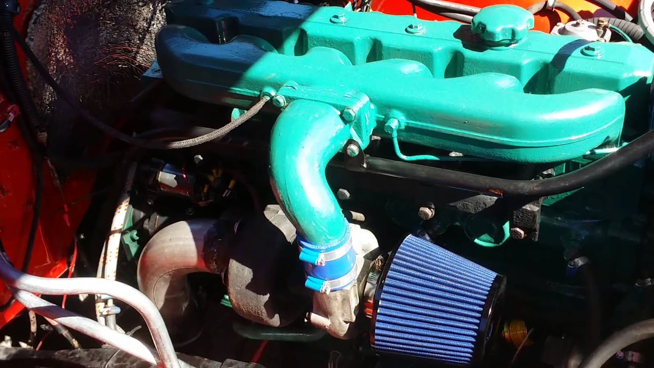 Chevy C10 78- TD40 Turbo Diesel - YouTube