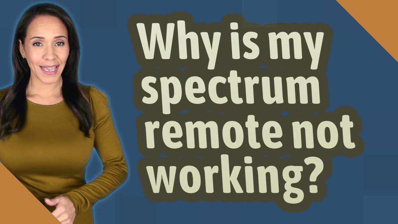 Why is my spectrum remote not working? - YouTube