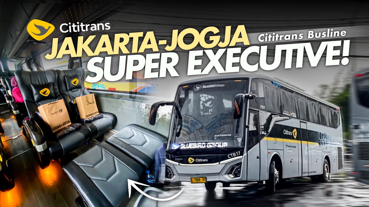 JAKARTA-SEMARANG 400 RIBU😱‼️- Trip Naik Cititrans Busline Super ...