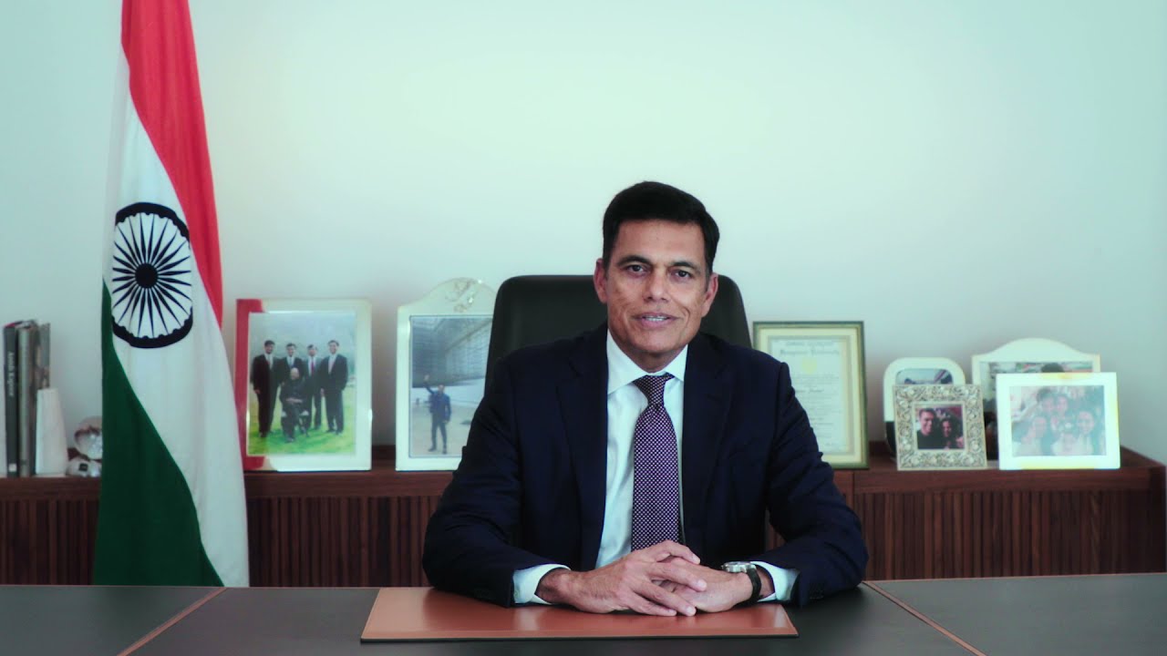 Message from newly elected Chairman Sajjan JINDAL - YouTube