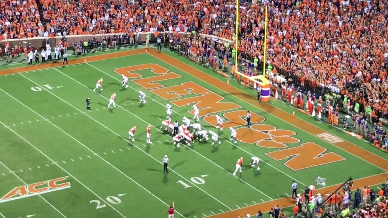 Scenes From Clemson vs Auburn 2017 - YouTube