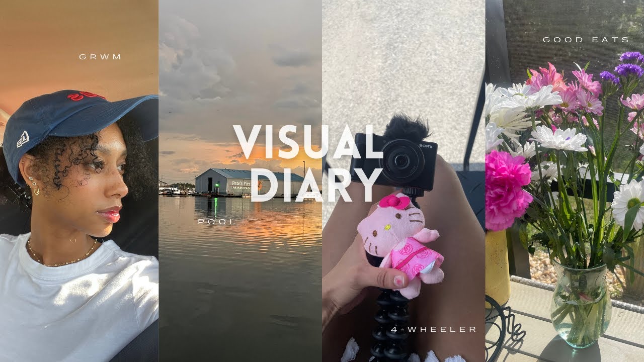 visual diary ep.01- morning summer routine! mini road trip, pool ...