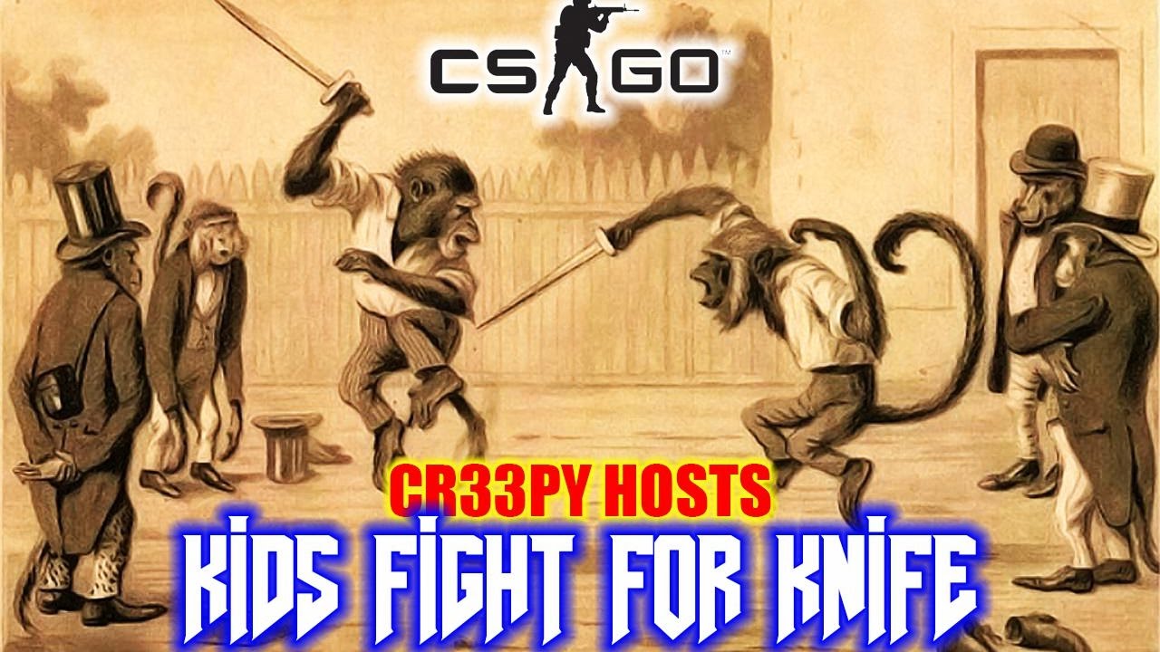 CS GO: KIDS FIGHT OVER KNIFE (Gladiator Match) BOING vs. RAO (1V1 Knife ...