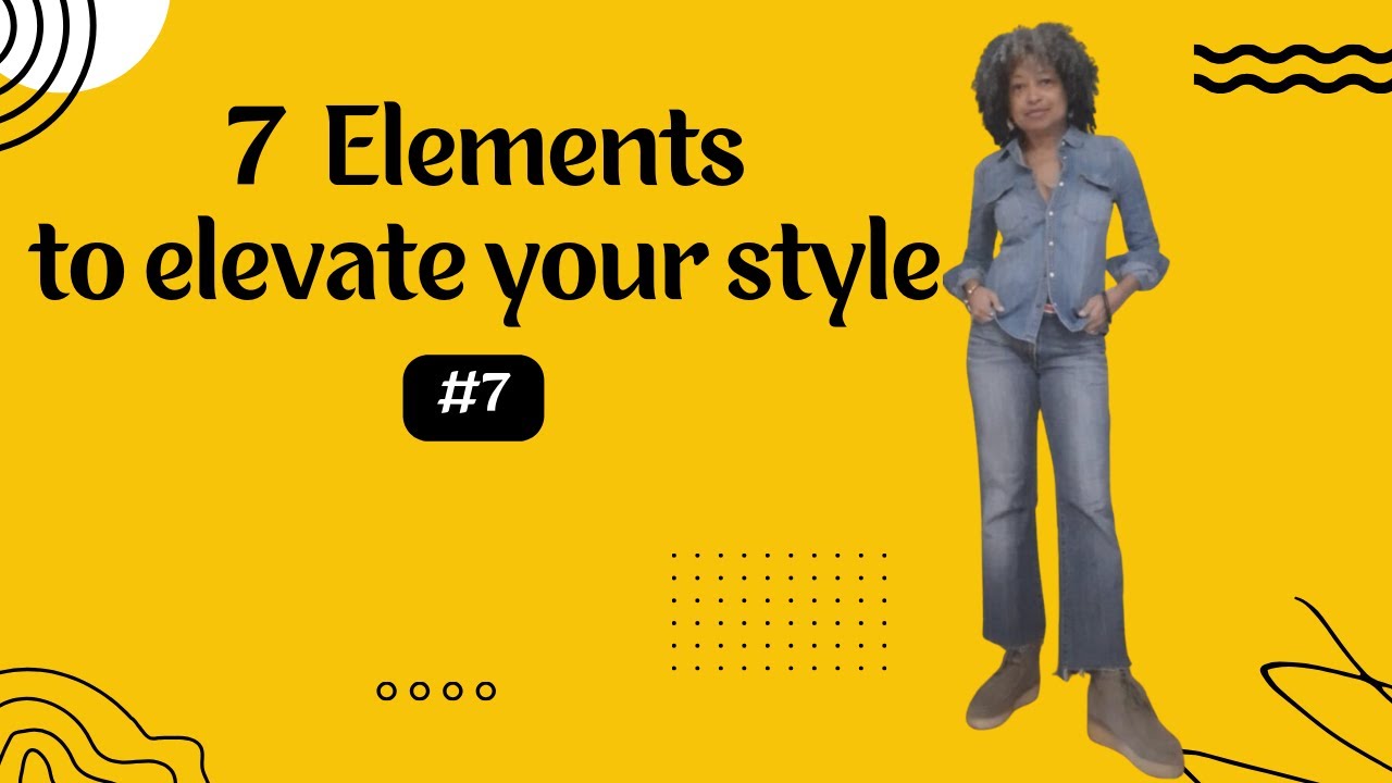 7 elements of style #7 denim - YouTube