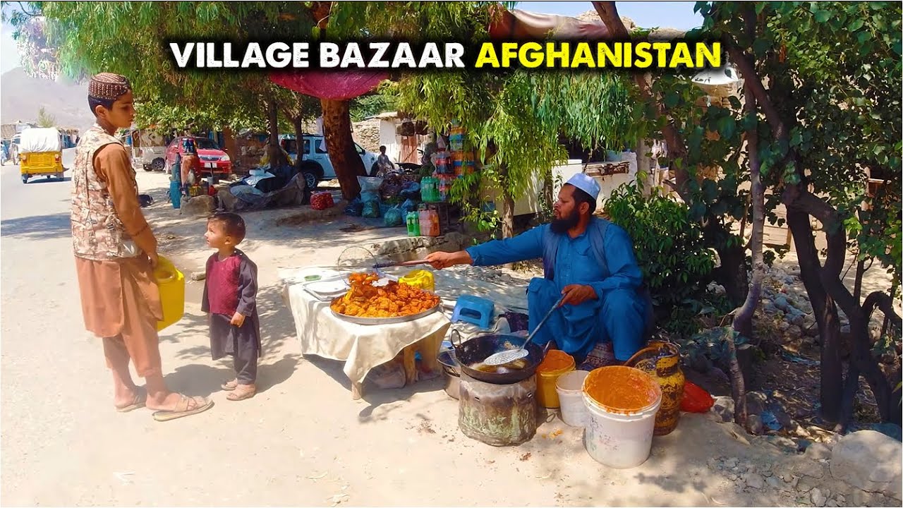 Vibrant Village Bazaar in Afghanistan: A Tapestry of Culture, Commerce ...