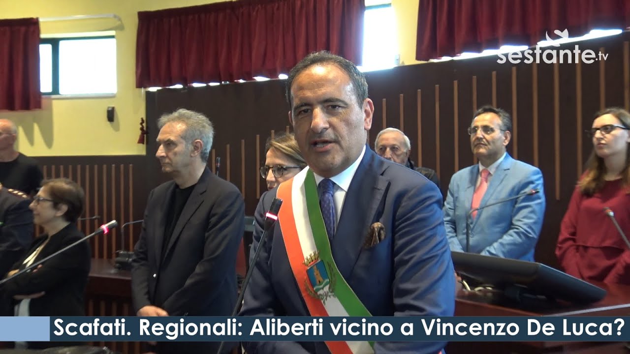 Scafati. Regionali: Aliberti vicino a Vincenzo De Luca? - YouTube
