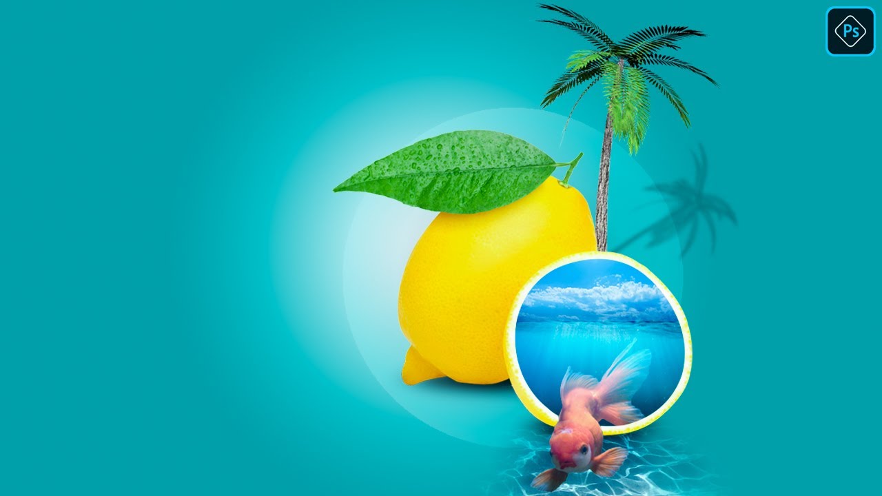 Photoshop Tutorial: Fantasy Fish Manipulation - YouTube