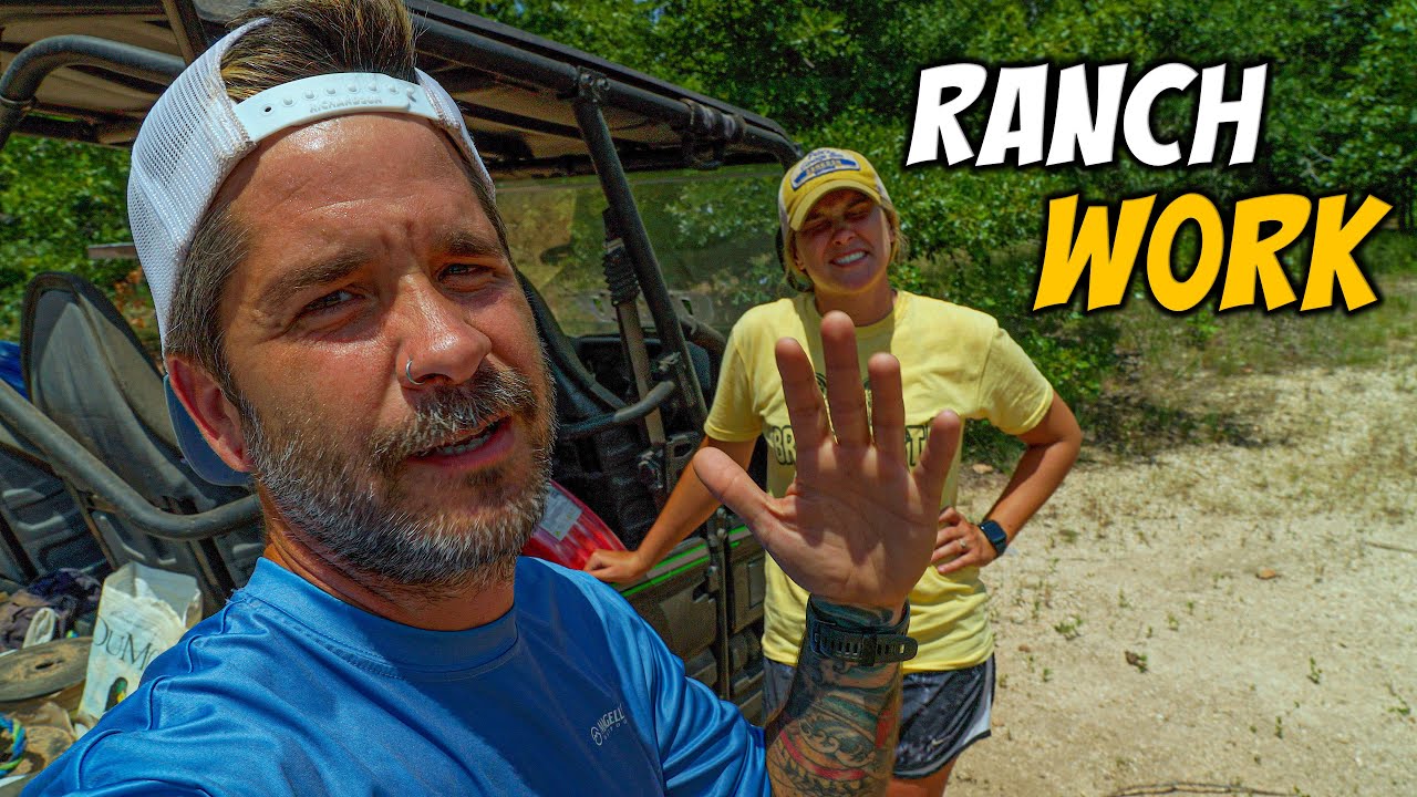 Ranch Work Never Stops! Off Grid Living and Farm Chores - YouTube