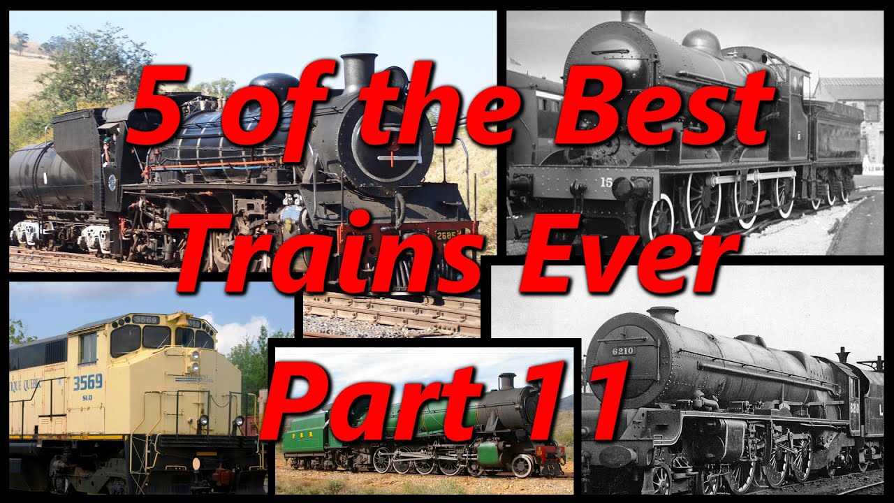 5 of the BEST TRAINS EVER PART 11 | History in the Dark - YouTube