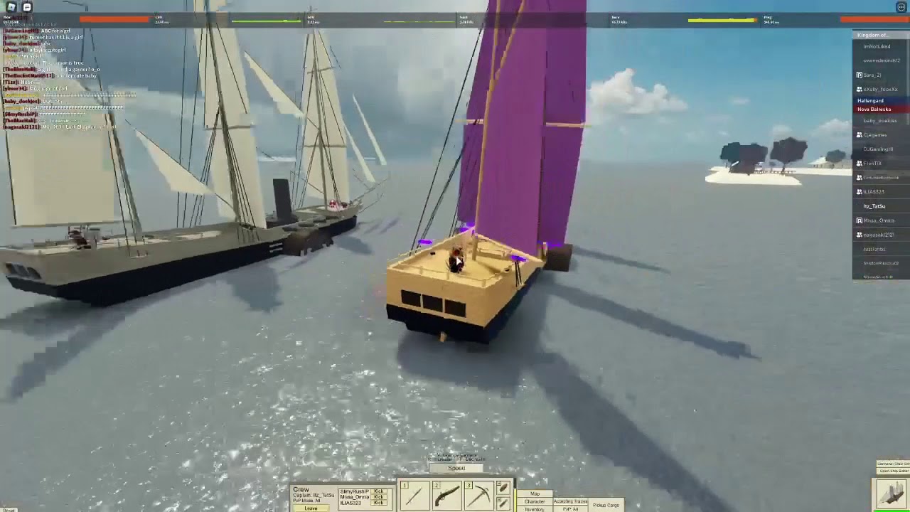 Tradelands - Nova Balreska Navy VS Nassau Navy - YouTube