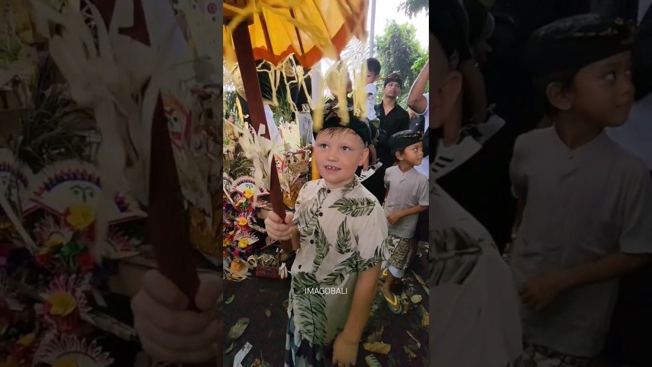Anak bule rusia ganteng cinta budaya Bali ️ #bali - YouTube