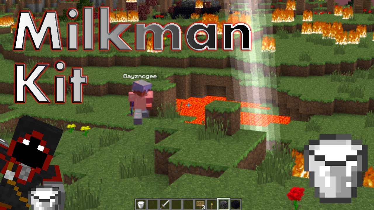 MCPVP.com | Review #22 Milkman Kit | Minecraft Hunger Games - YouTube