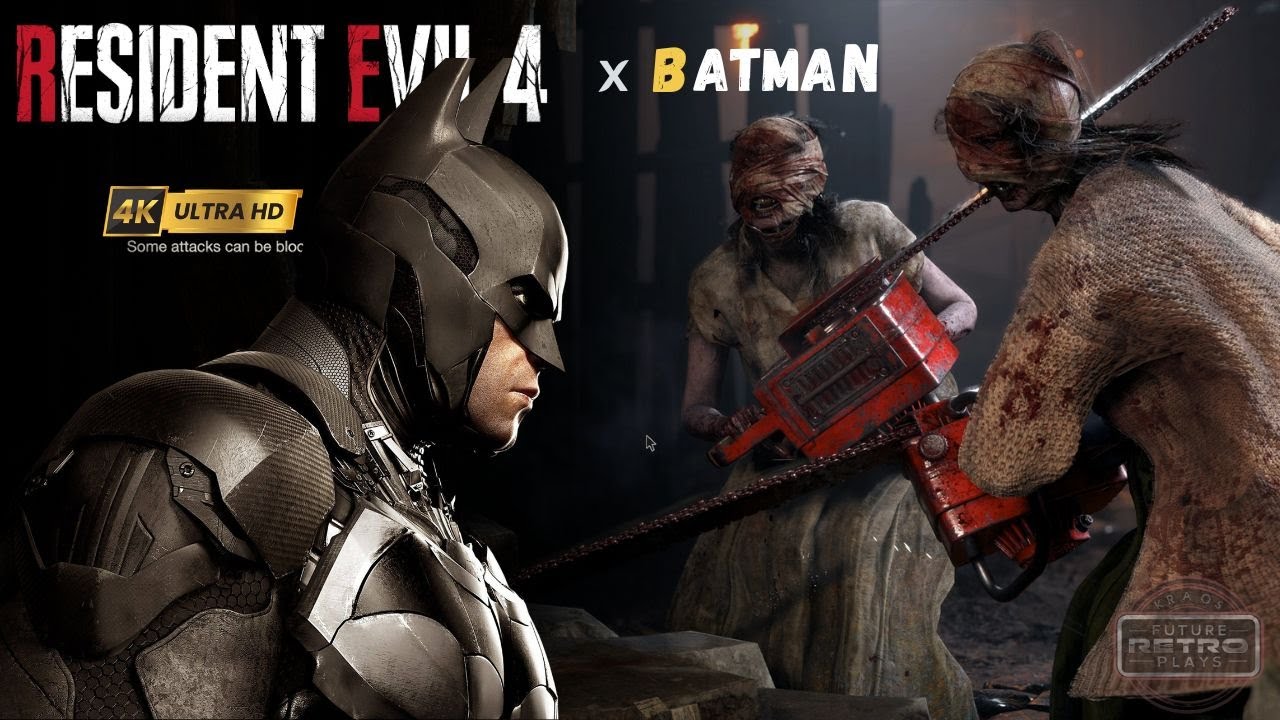 BATMAN VS TWIN SISTERS || EPIC BATTLE IN 4K HD || BATMAN IN RESIDENT ...