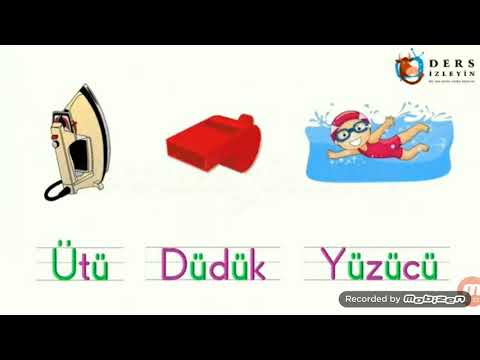 Küçük ü harflen büyük Ü oyunuz ve yazılısı