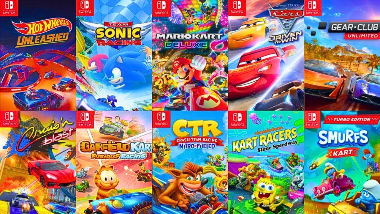 Top 20 Best RACING Games on NINTENDO SWITCH (2024) - YouTube
