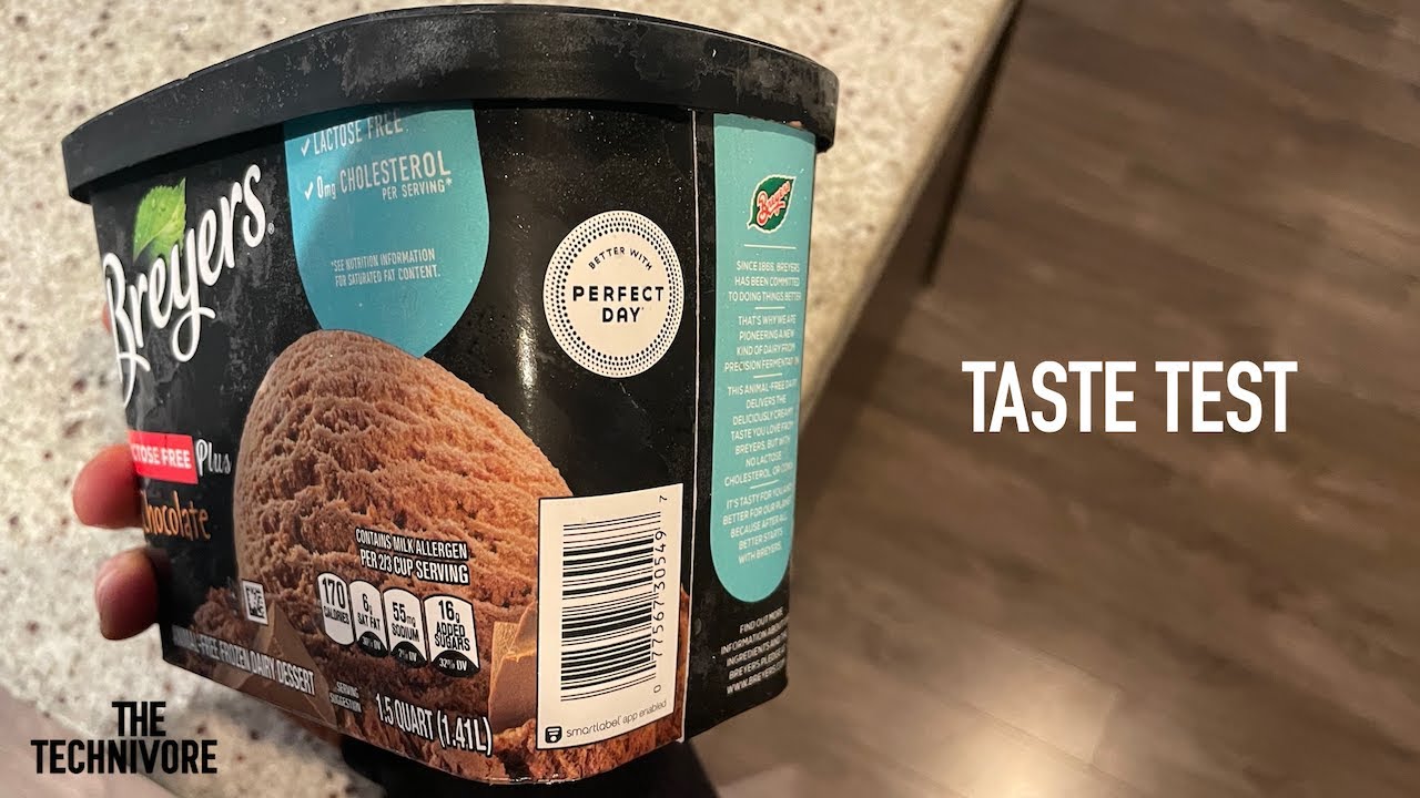 Breyers Precision Fermentation Ice Cream Taste Test - YouTube